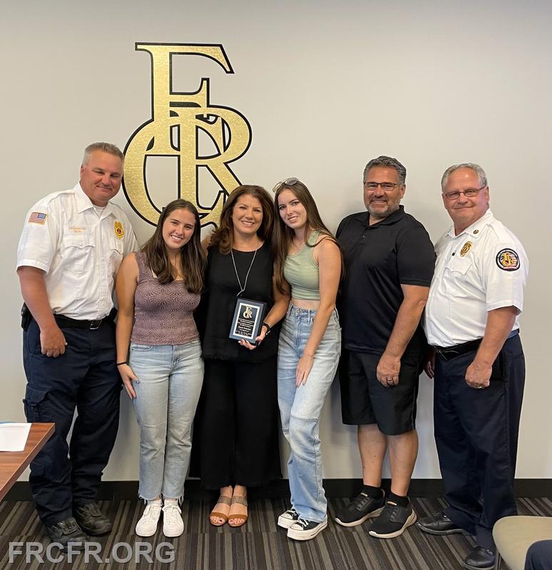 Life Saving Award Presented to Fran Strong - Fox River & Countryside ...